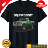 Green Squarebody Chevy Truck Shirt Vintage C10 K10 4x4 Off-Road Classic ...