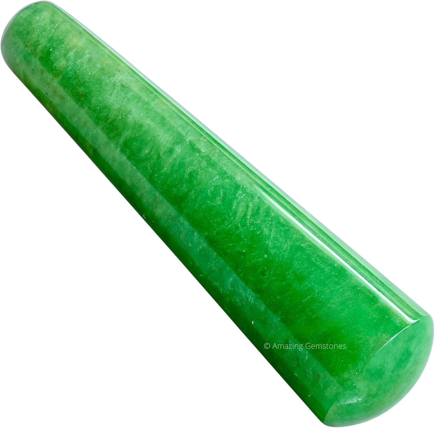 Green Strawberry Quartz Crystal Wand Massage Stick (Smooth) - Walmart.com