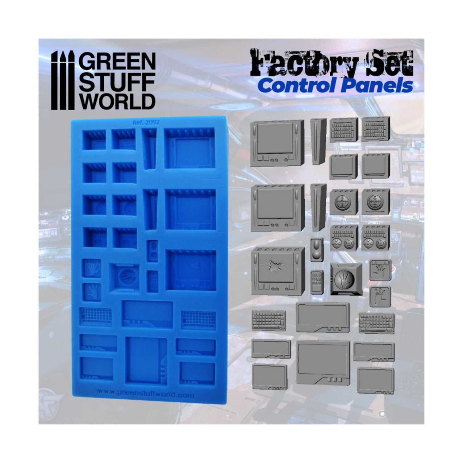 Green Stuff World Control Panels New - Walmart.com