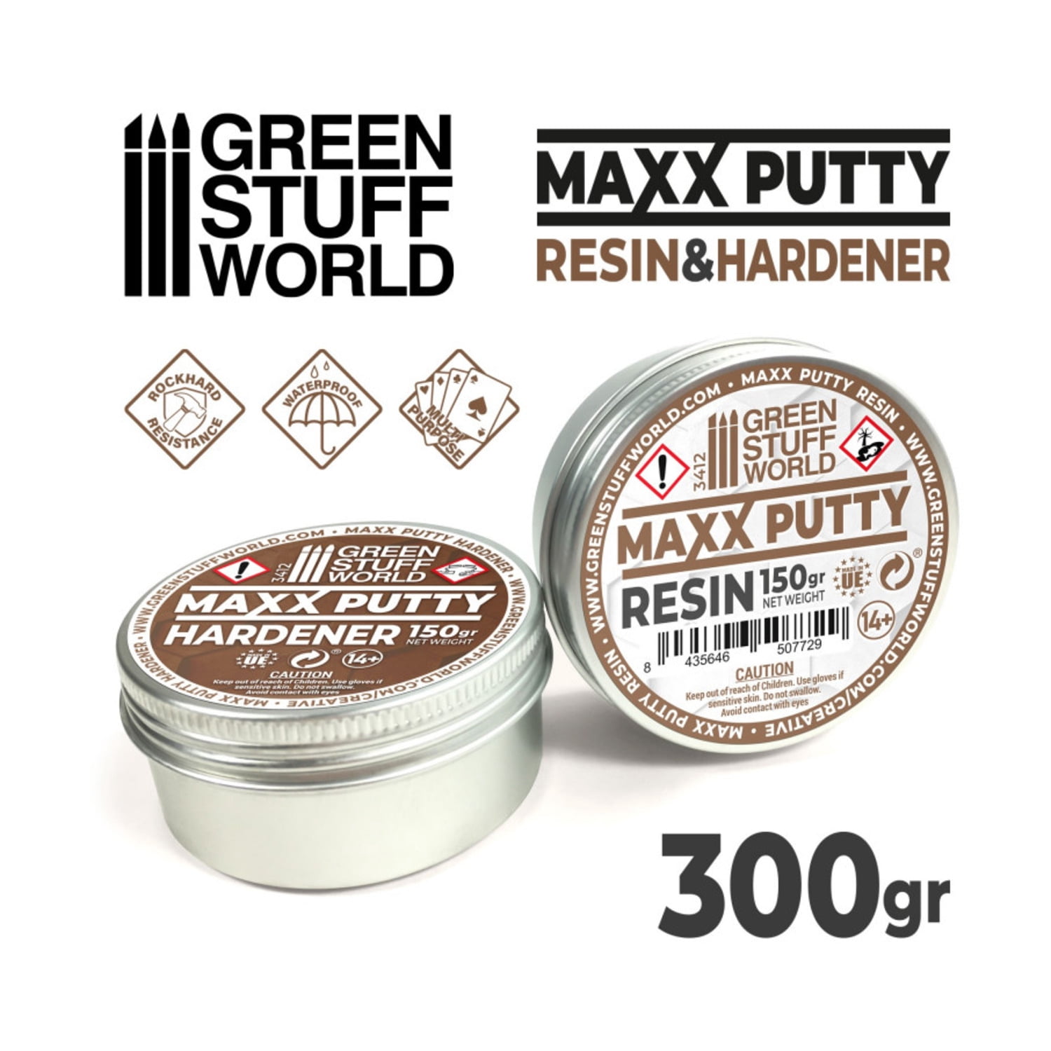 Green Stuff World MAXX Putty (300gr) New - Walmart.com