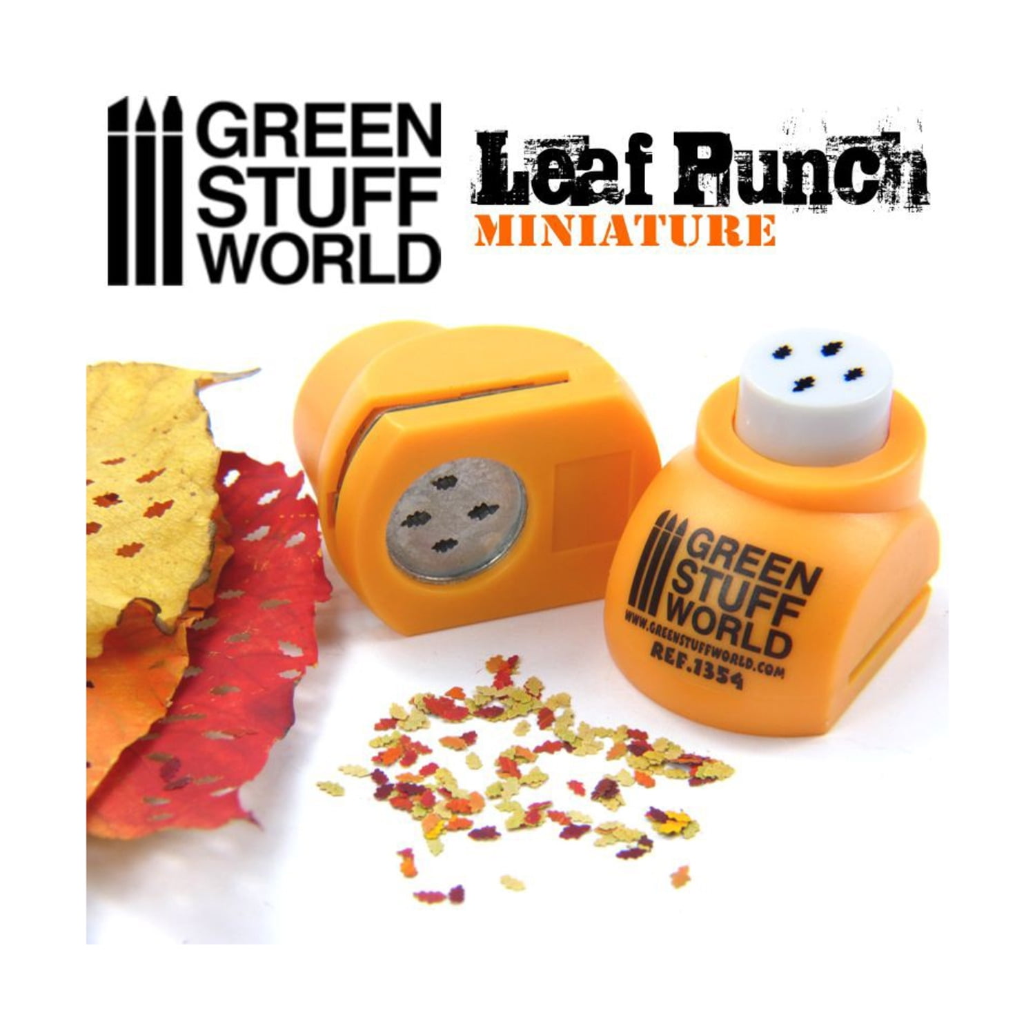 Green Stuff World Miniature Leaf Punch - Mini Oak (Orange) New ...