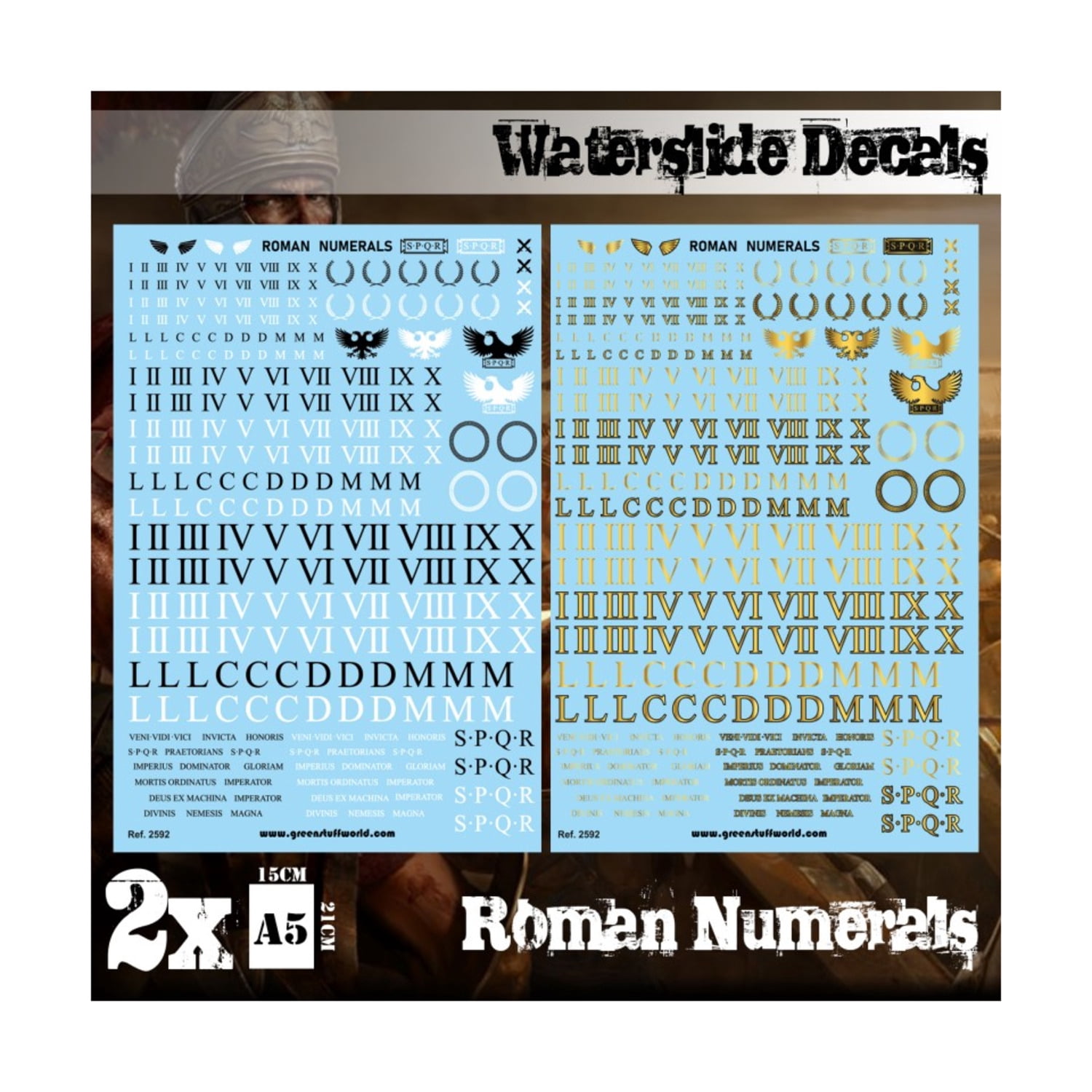 Green Stuff World Roman Numerals New - Walmart.com