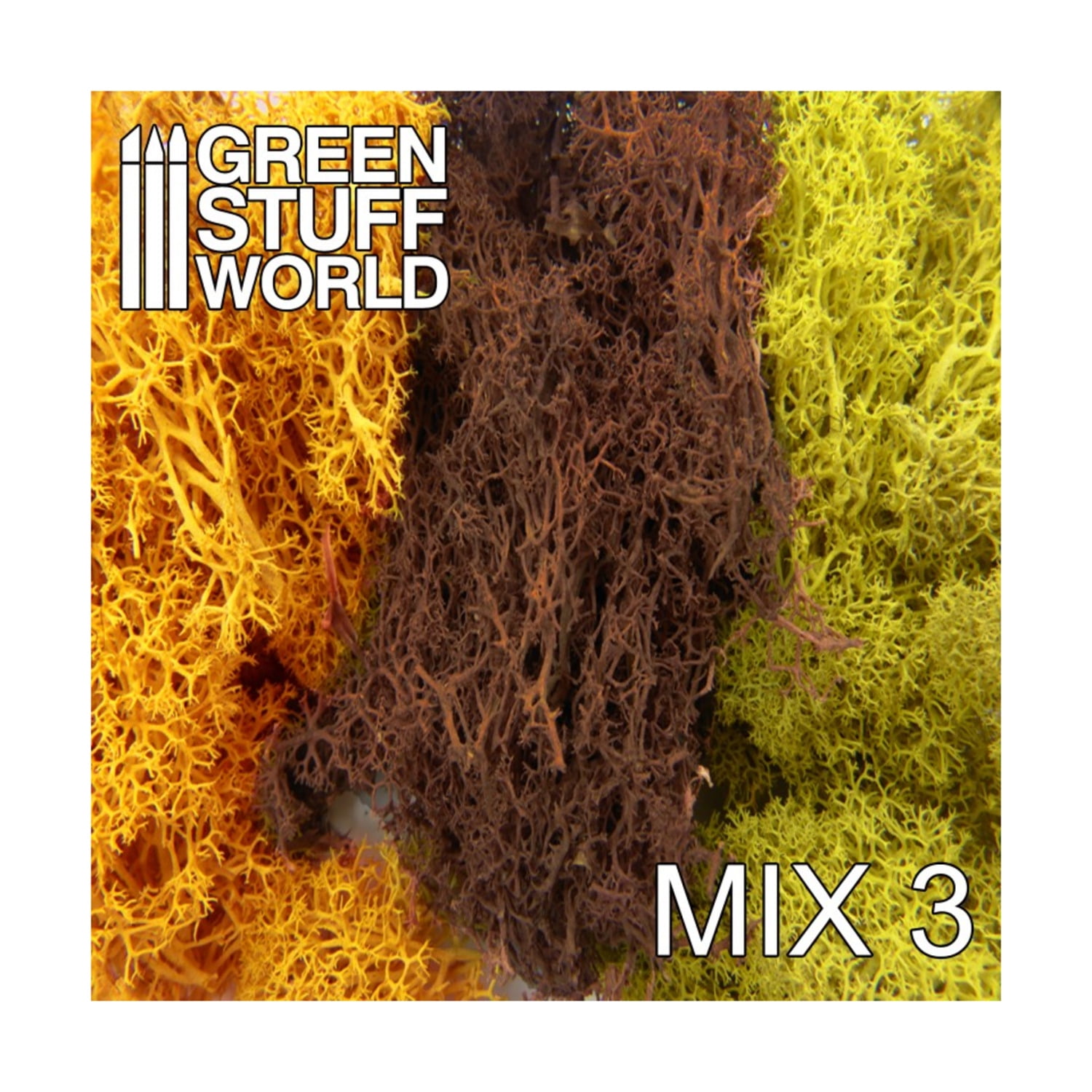 Green Stuff World Scenery Moss - Mix 3 New - Walmart.com