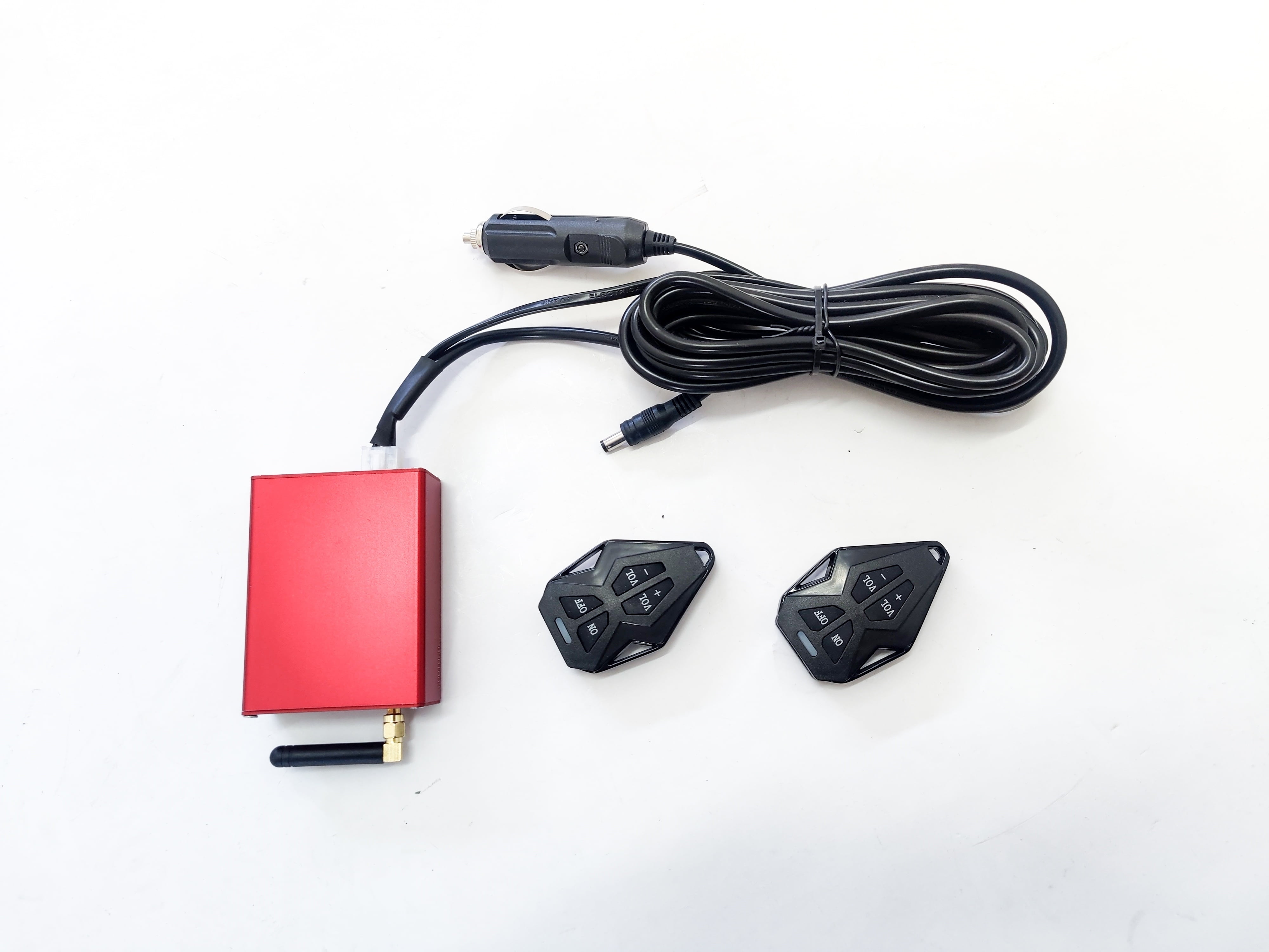 Green-Subject Silencer Control Unit with Remote Control, Manual Push ...