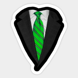 Green Suit Up! Realistic Suit And Tie Costume For Business Casual ...