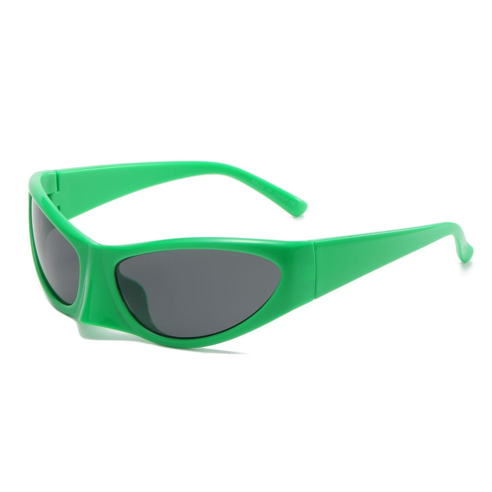 Green Sunglasses Outdoor Wrap Around Shades - Walmart.com
