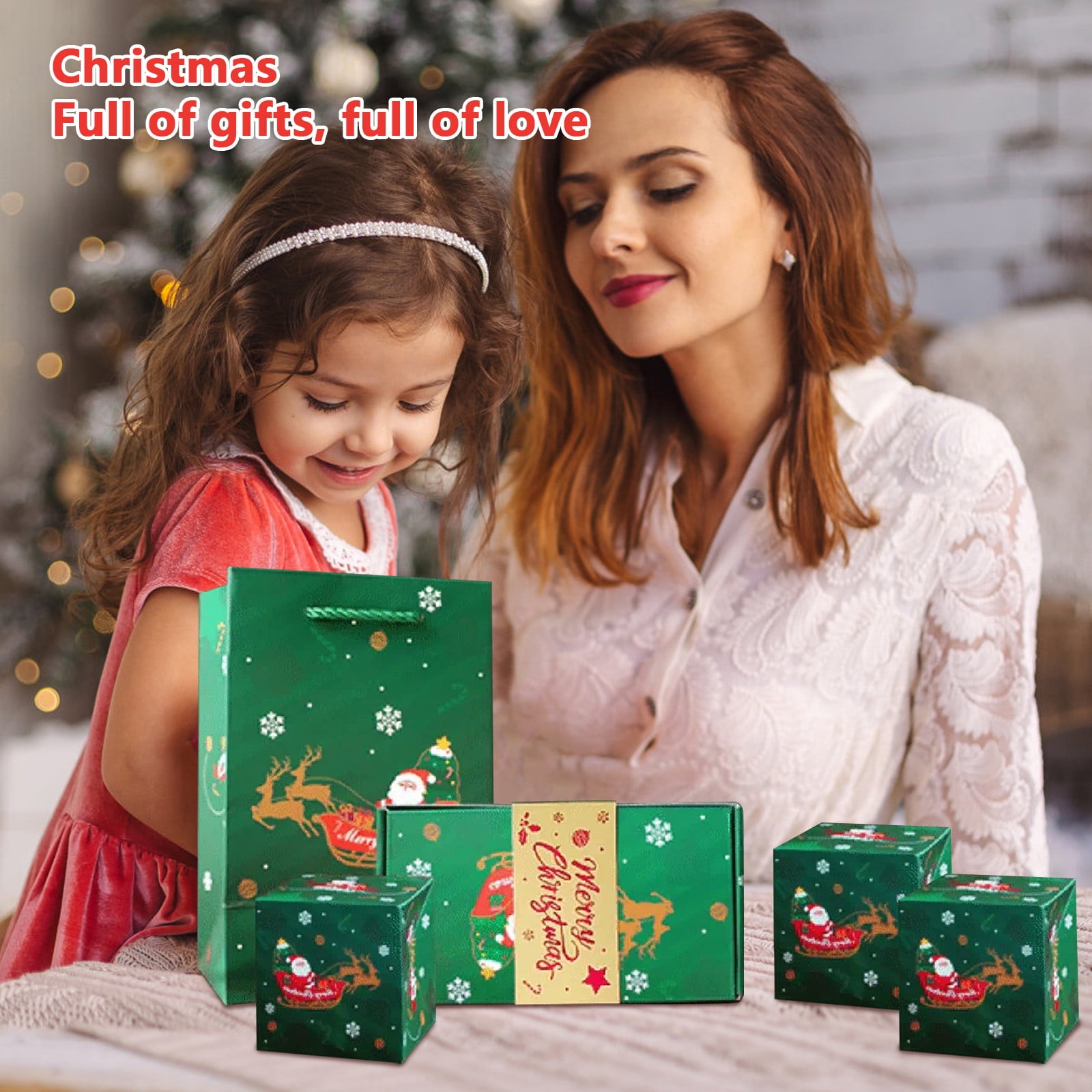 Green Surprise Pop-Up Gift Box Set with 16 Jumping Mechanisms, Includes ...