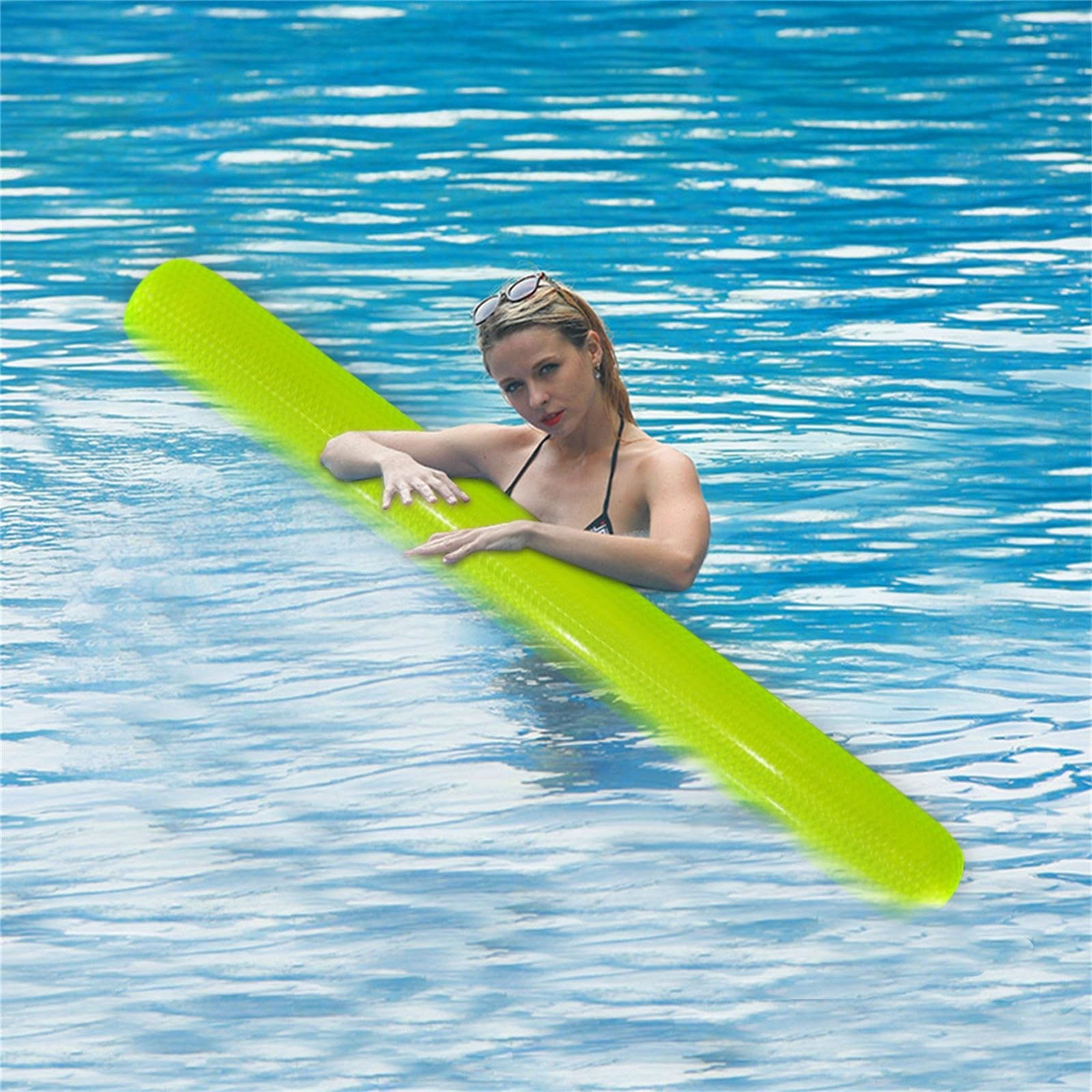 Green Swim Pool Noodles 59 Inch Hollow Swimming Pool Noodle Bulk Tube ... Green Swim Pool Noodles 59 Inch Hollow Swimming Pool Noodle Bulk Tube ...