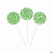 Green Swirl Lollipops - BCF26 24 Suckers Individually Wrapped - Pops ...