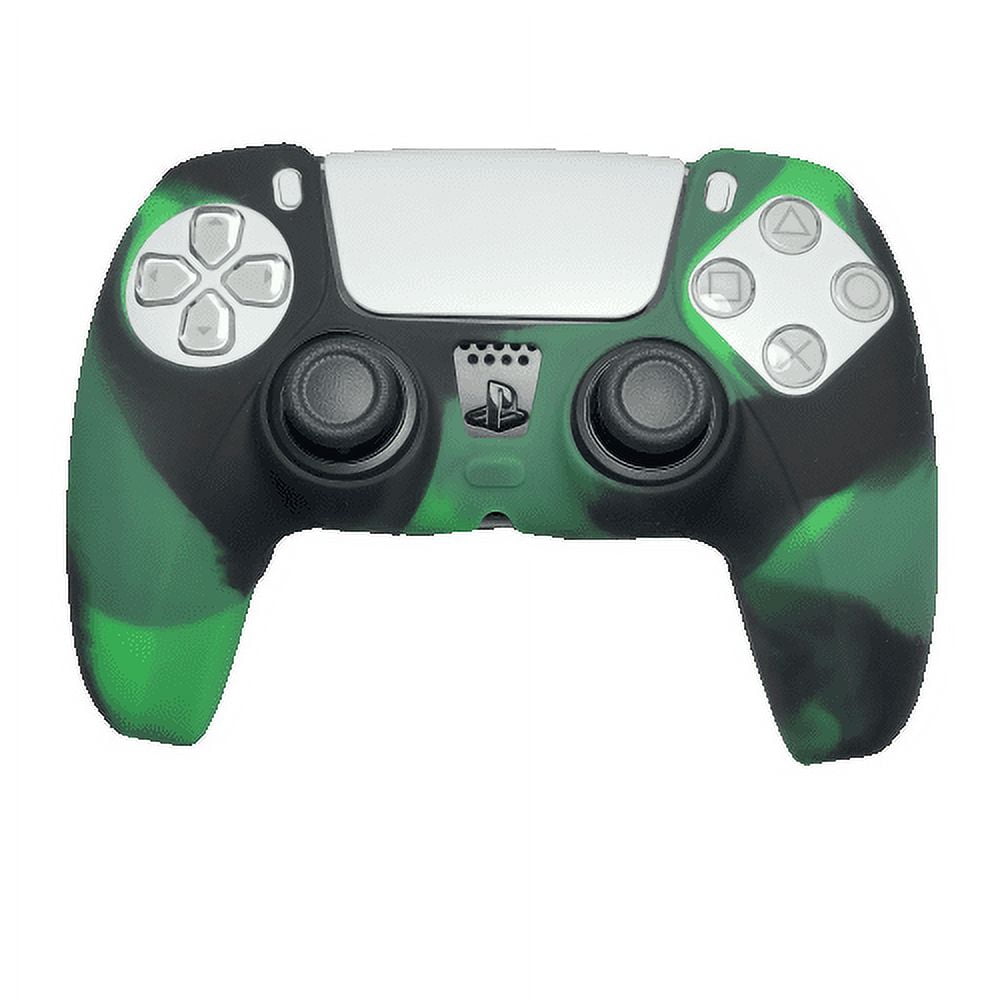 Green Swirl PS5 Silicone Grip Gaming Rubber Case Cover Playstation 5 ...