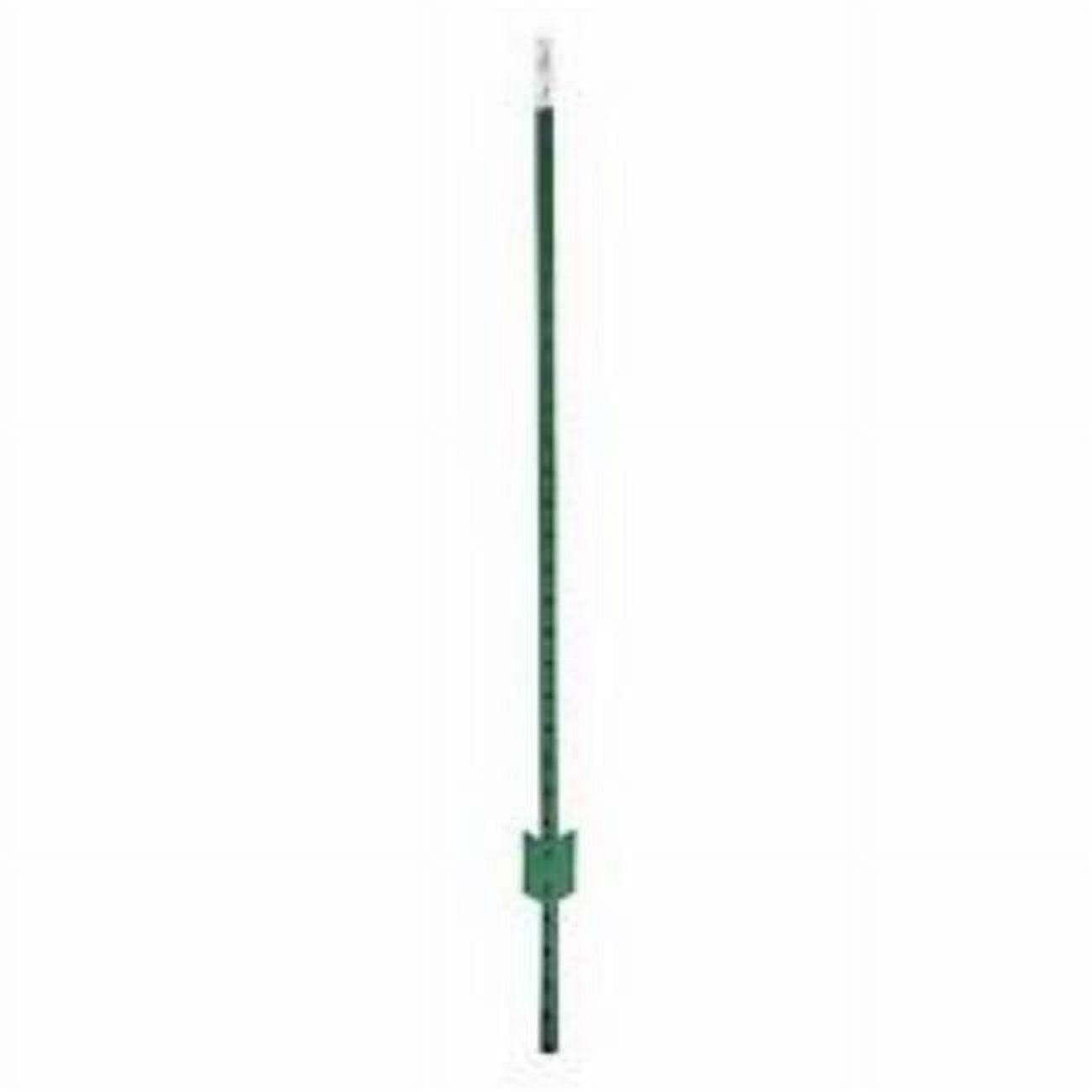 Green T-Post 5.5 ft. with Clips American - Walmart.com
