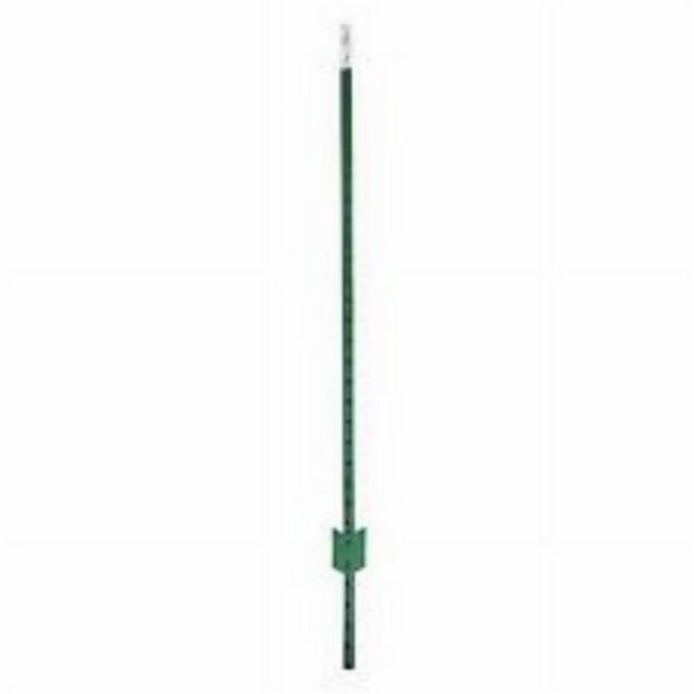 Green T-Post 5.5 ft. with Clips American - Walmart.com