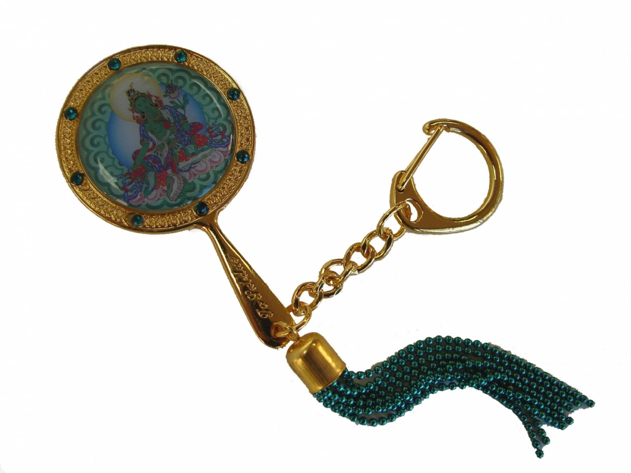 Green Tara Mirror Amulet for Empowerment - Walmart.com