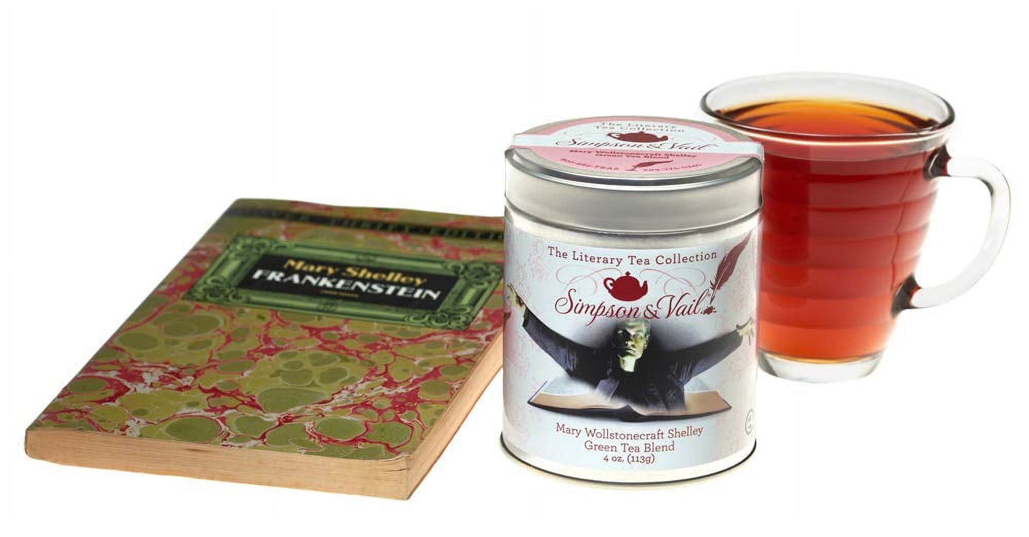 Green Tea Blend, Literary Tea - 4 Ounce Tin / 50 Cups - Walmart.com