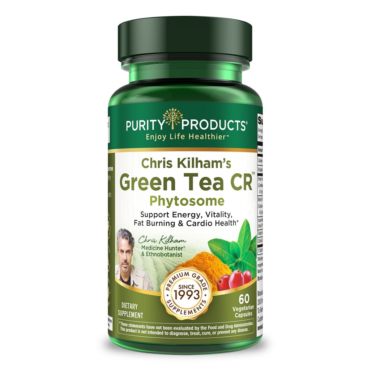 Purity Products Green Tea CR, Phytosome for Weight Management ...