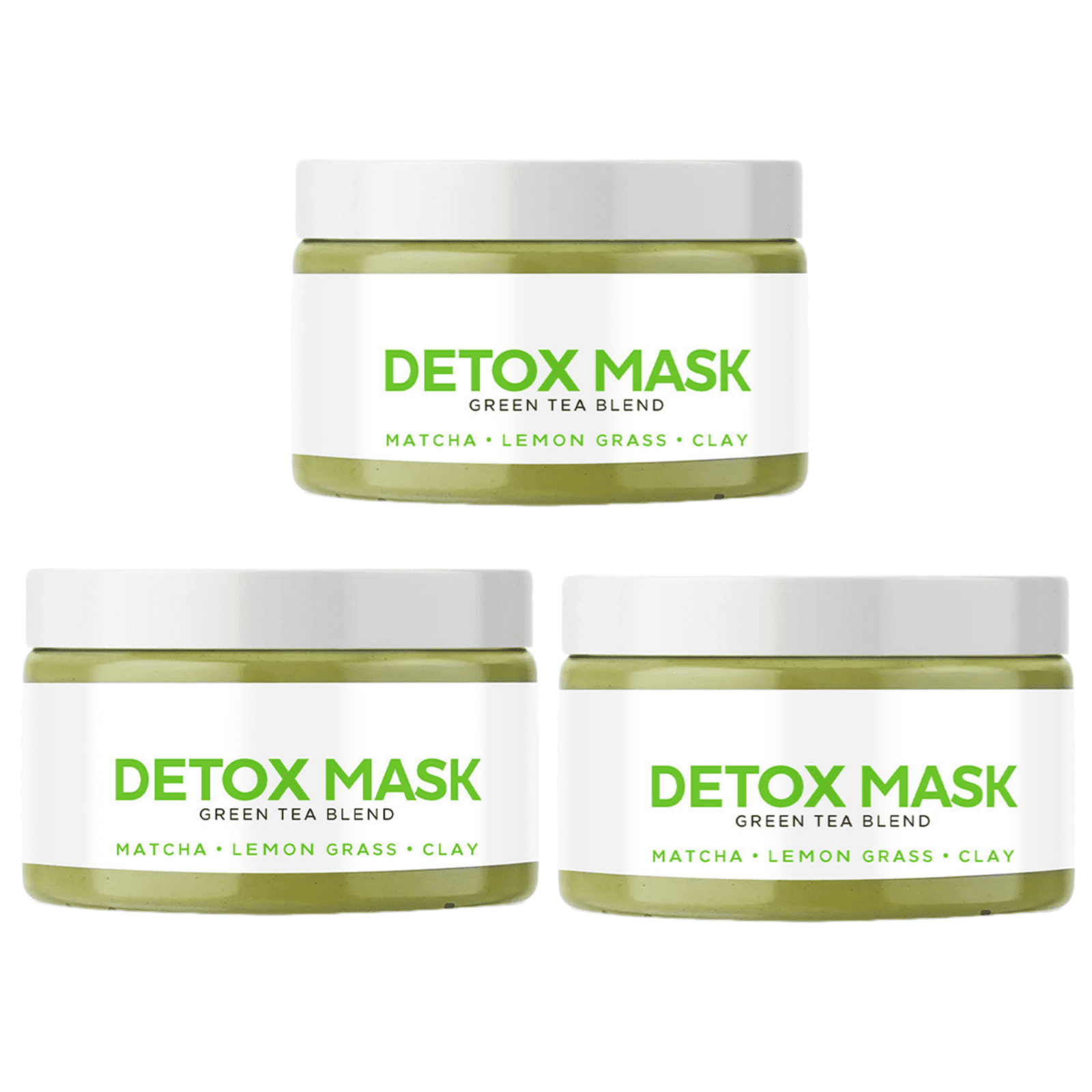 Green Tea Detox Mask, 6.3 OZ Tea Facial Scrub and Skin Mask Soothing ...