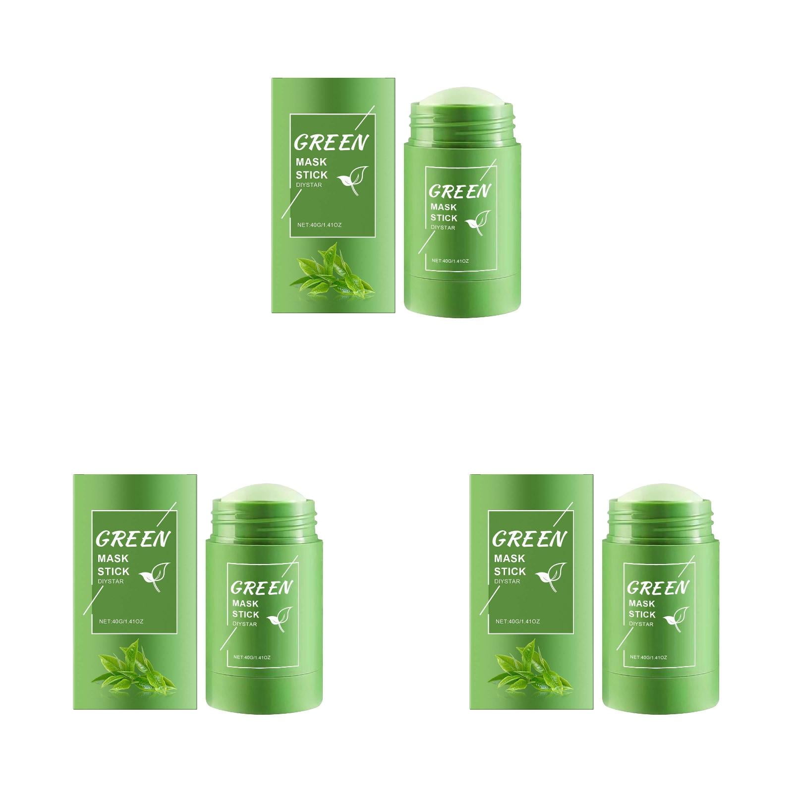 Green Tea FaceMask Clay Stick, Blackhead Remover with Green Extract for ...