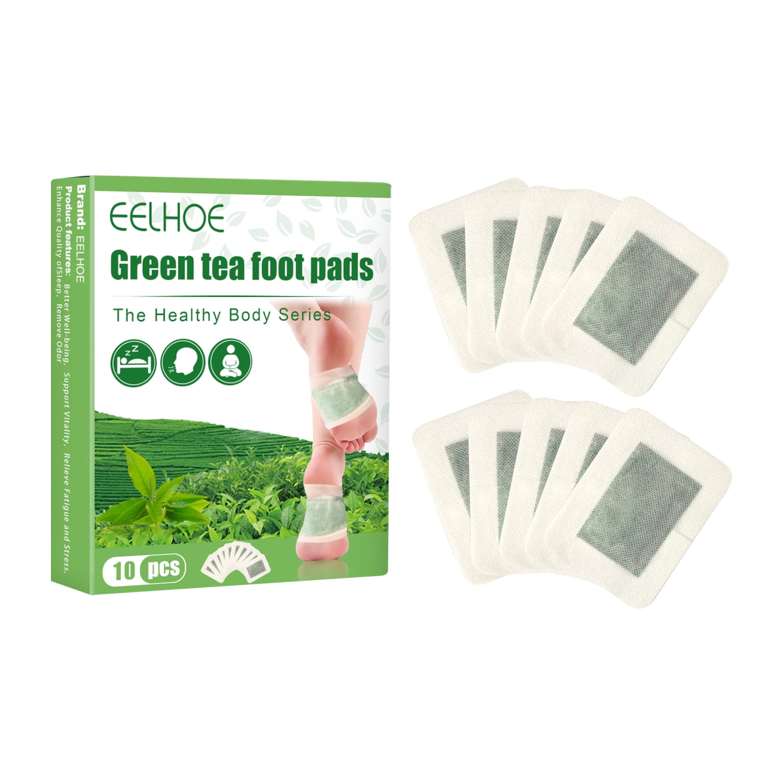 Green Tea Foot Patch Improves Sleep Quality, Relieves Muscle Tension ...