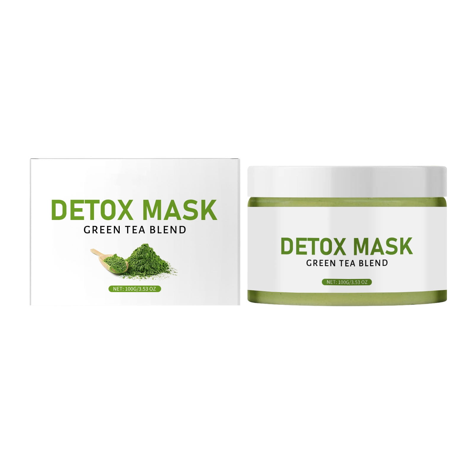 Green Tea Mask,Green Mask For Face Moisturizes Oil Control,Green Tea ...