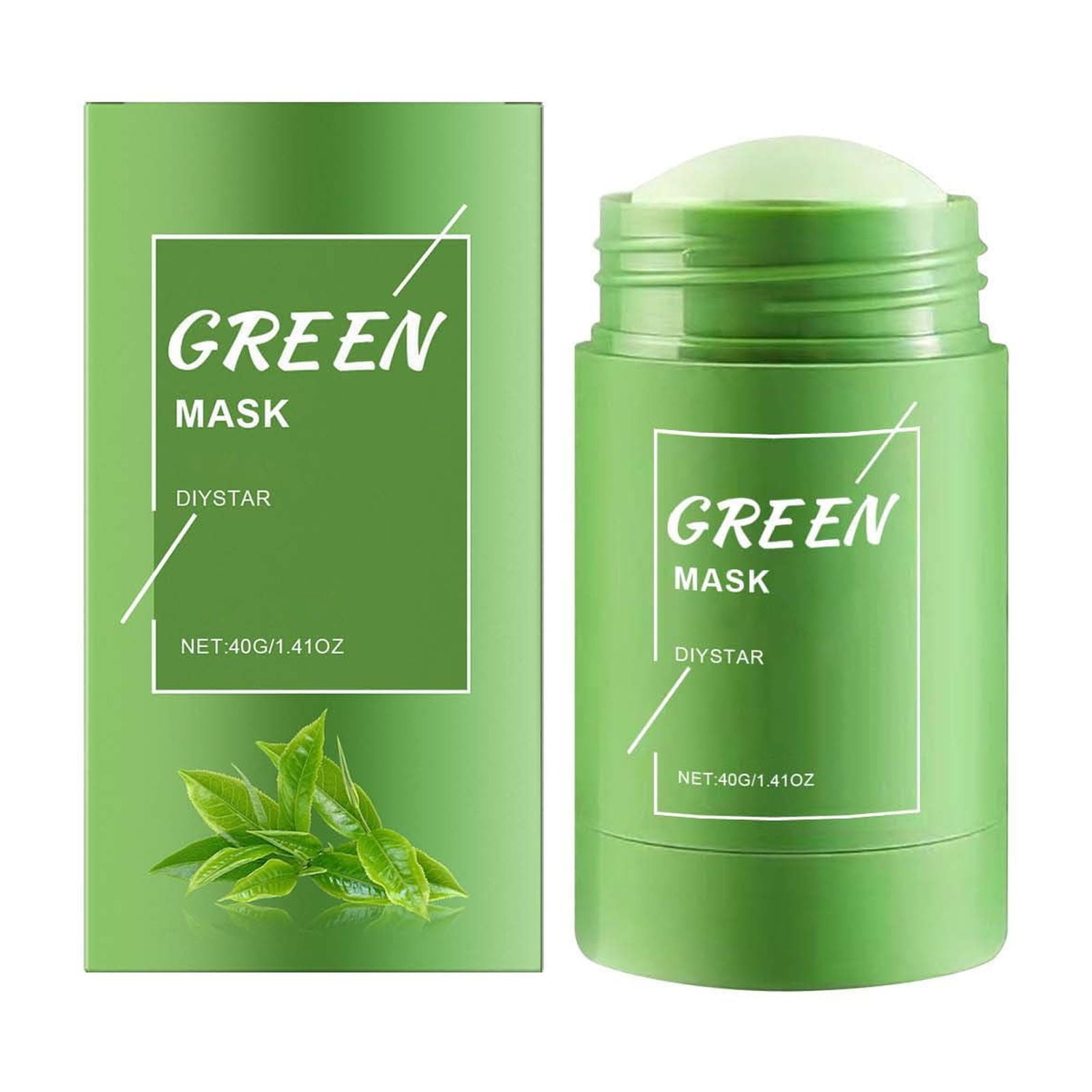 Green Tea Mask Stick Poreless Cleanse Mask Stick Blackhead Remover Mask ...