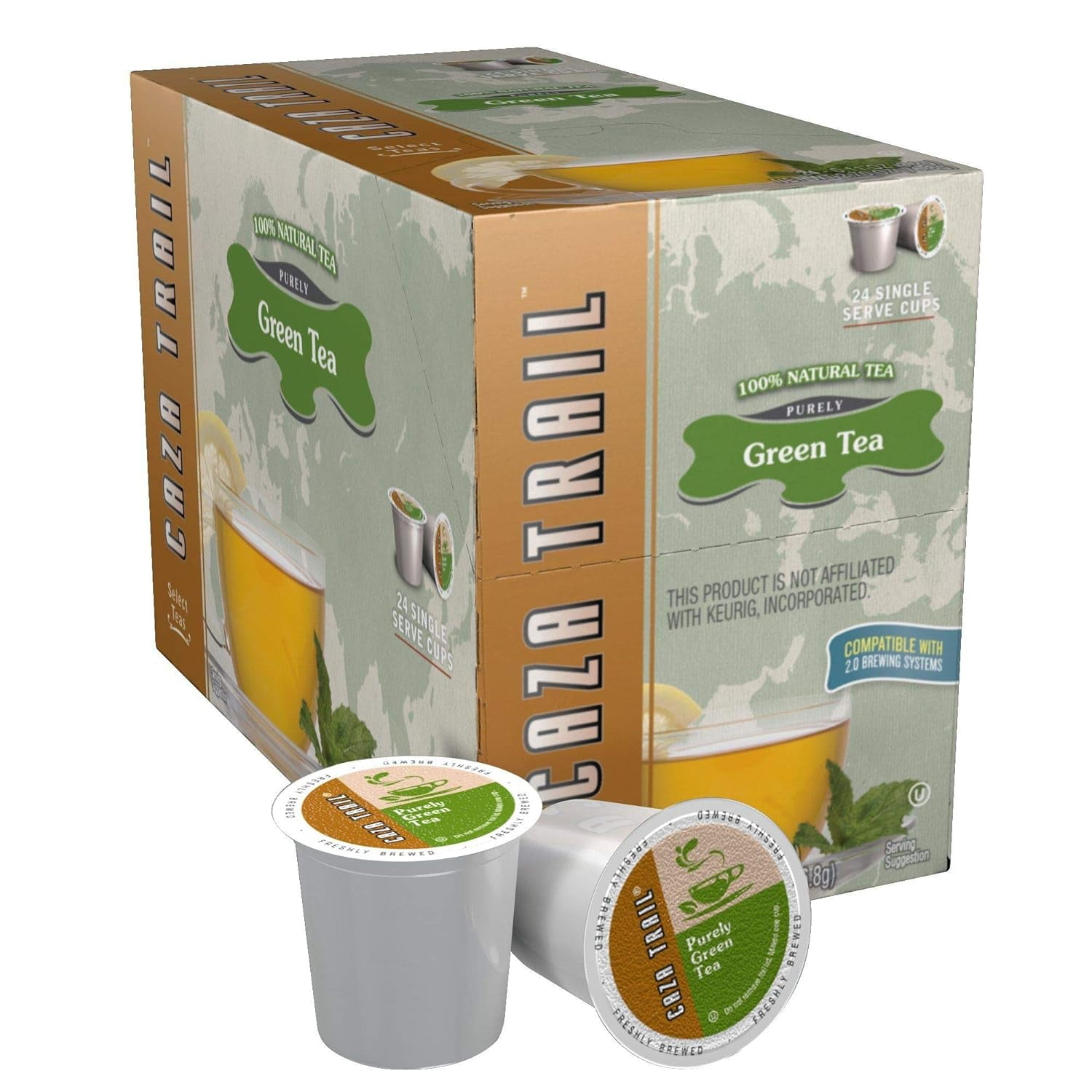 Green Tea Pods, Single Serve (24 Count) - Walmart.com