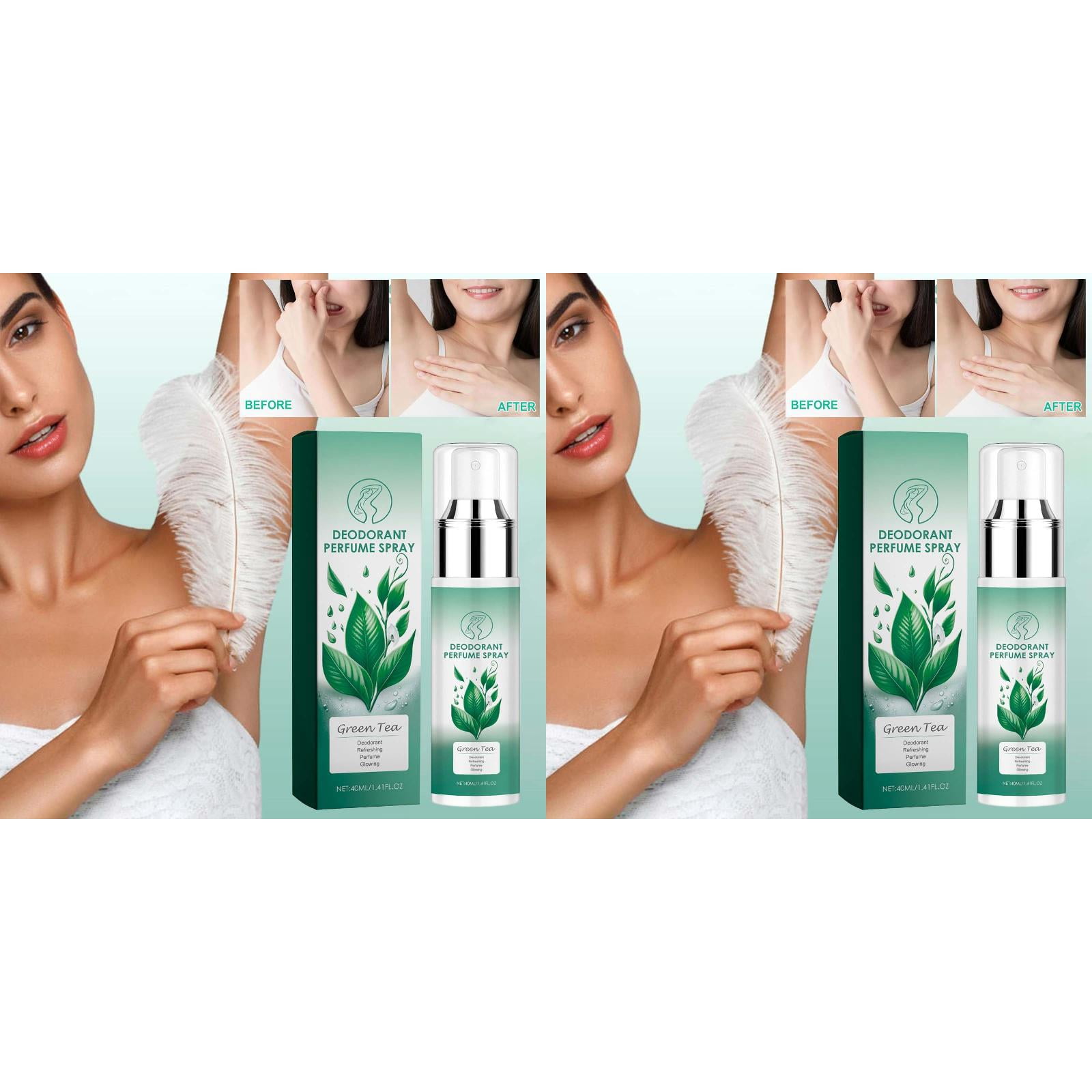 Green Tea Underarm Spray Tea Antiperspirant Underarm Toner Secret Full ...