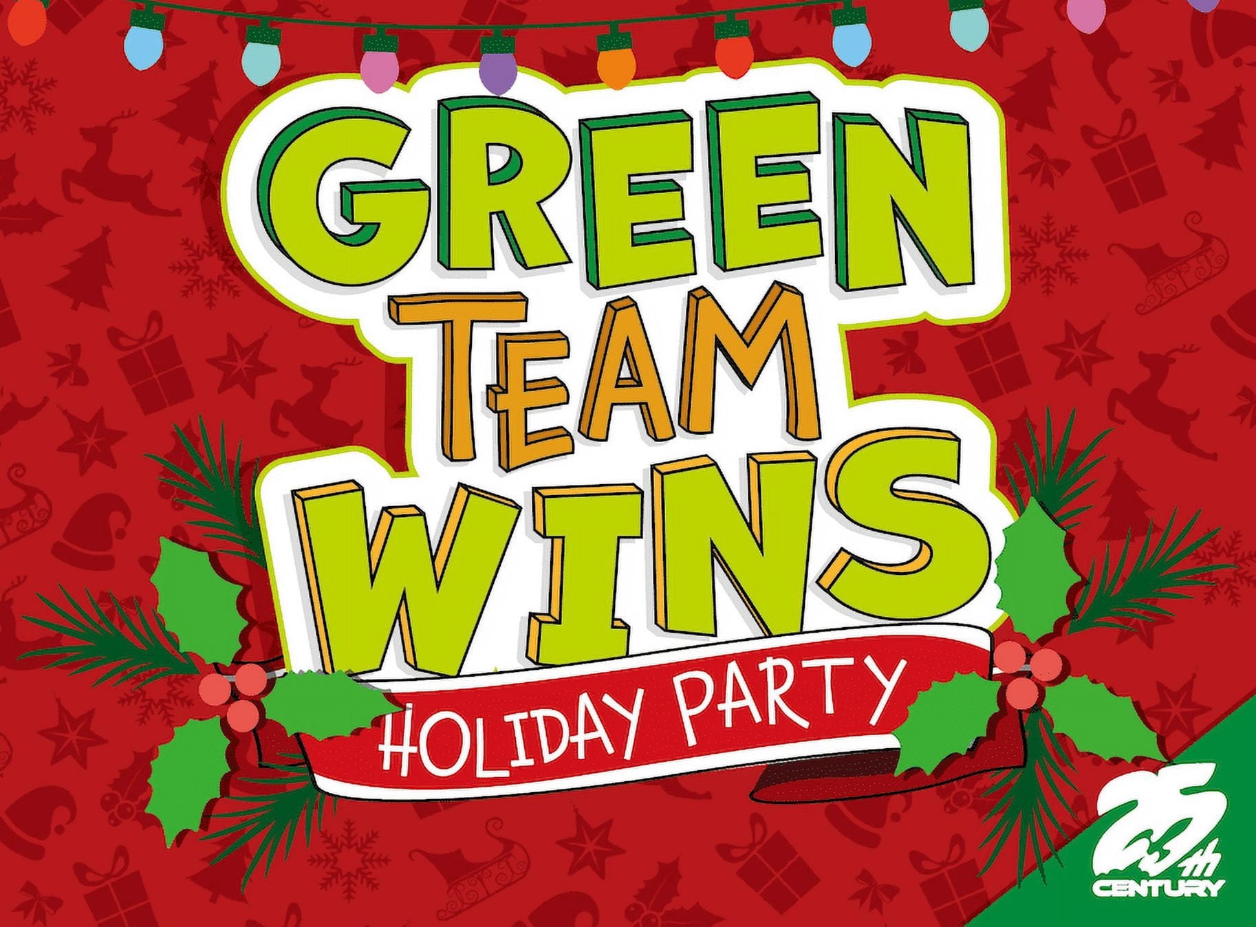 Green Team Wins: Holiday Party, Christmas Themed Expansion to the Hit ...