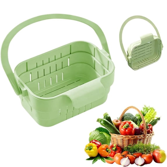 Green Telescopic Sink Drain Basket Kitchen Strainer Hanging Sink Filter ...