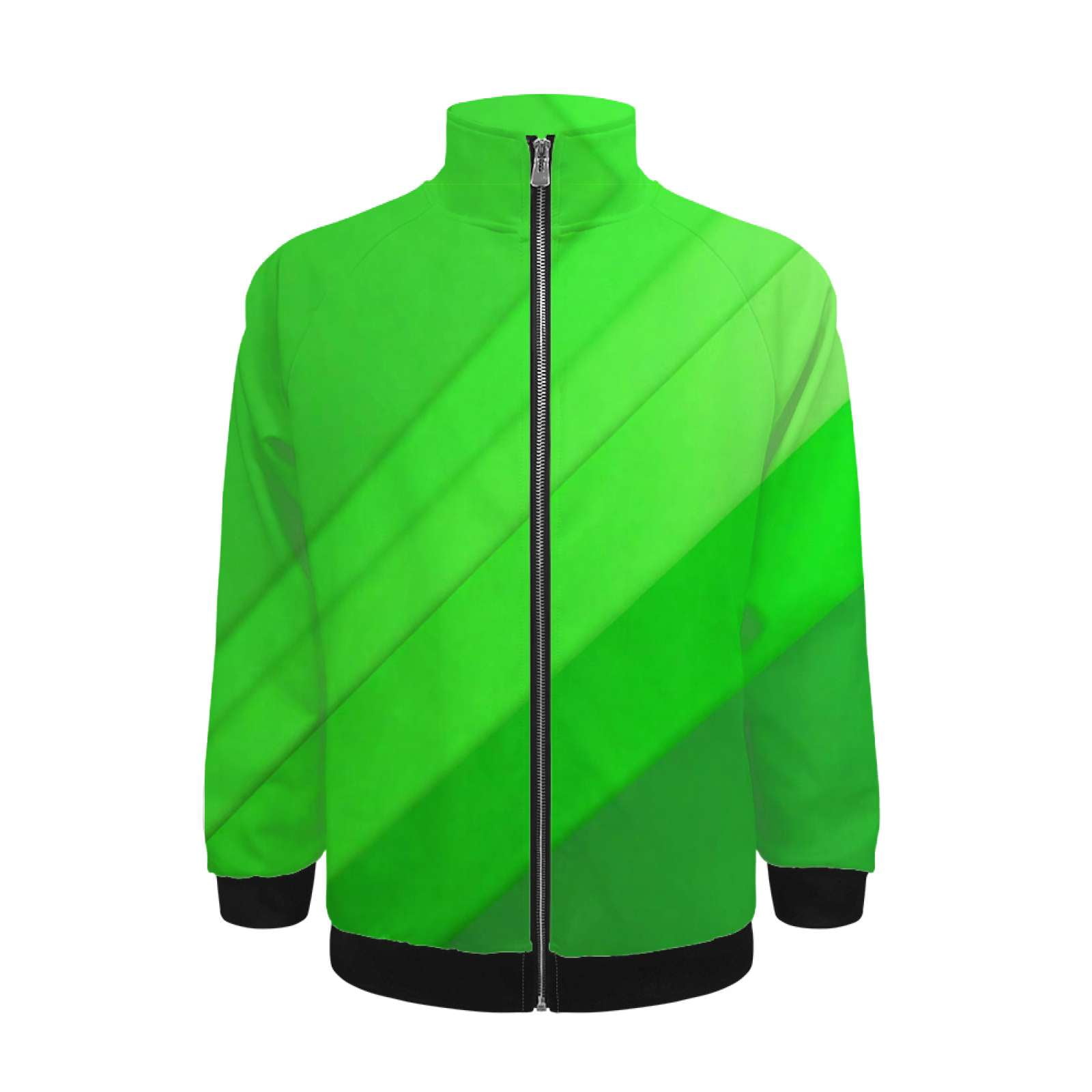 Green Texture Background Jacket Men's Street Cool Long Sleeves Coat ...