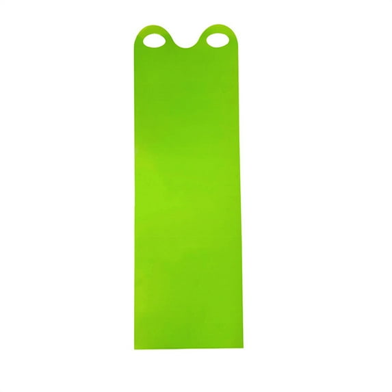 Green Thick Roll Up Plastic Sled For Snow And Grass Portable Slide Mat ...