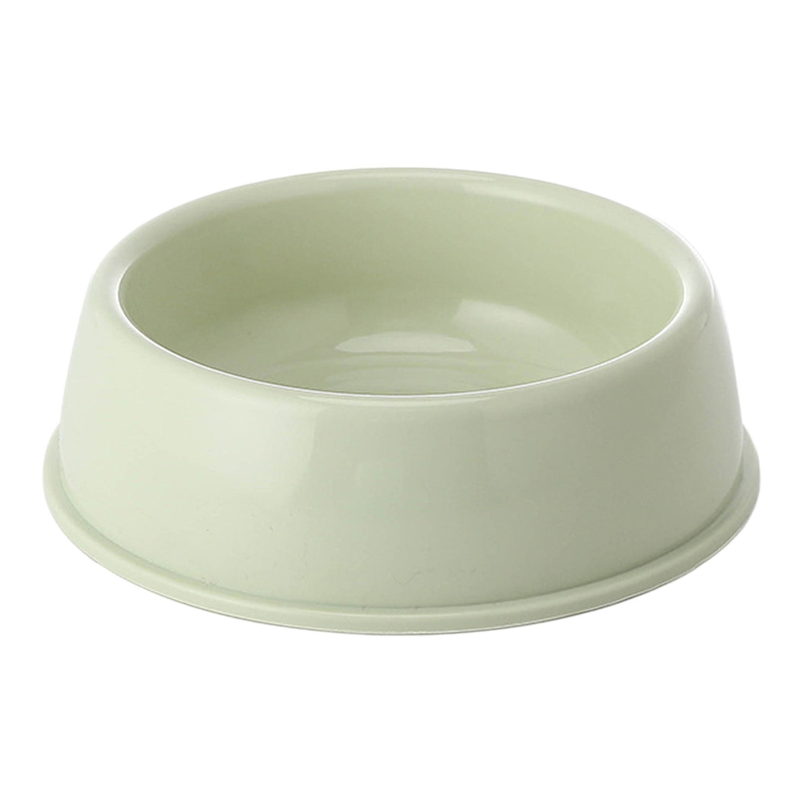 Green Thickened Plastic Pet Bowl Anti Slip And Leak Proof Canned Food ...