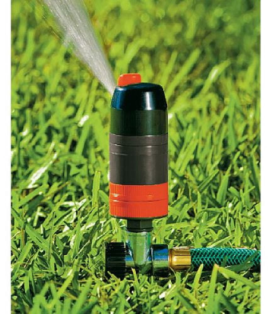Green Thumb 02951-GT 2-Stage Connectable Rotary Lawn Sprinkler On Metal ...