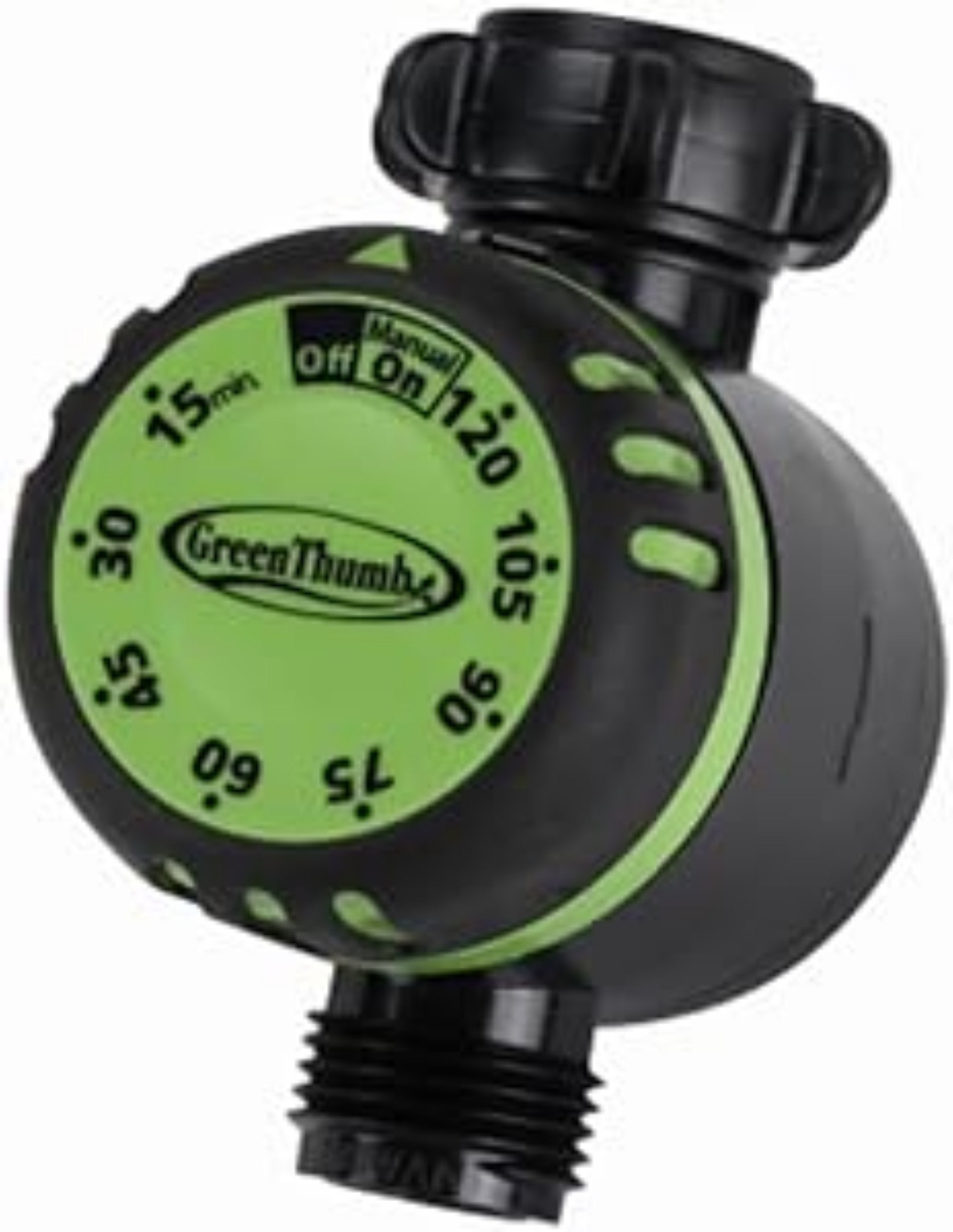 Green Thumb 3010GTDI 2-Hour Mechanical Garden Hose Water Timer ...