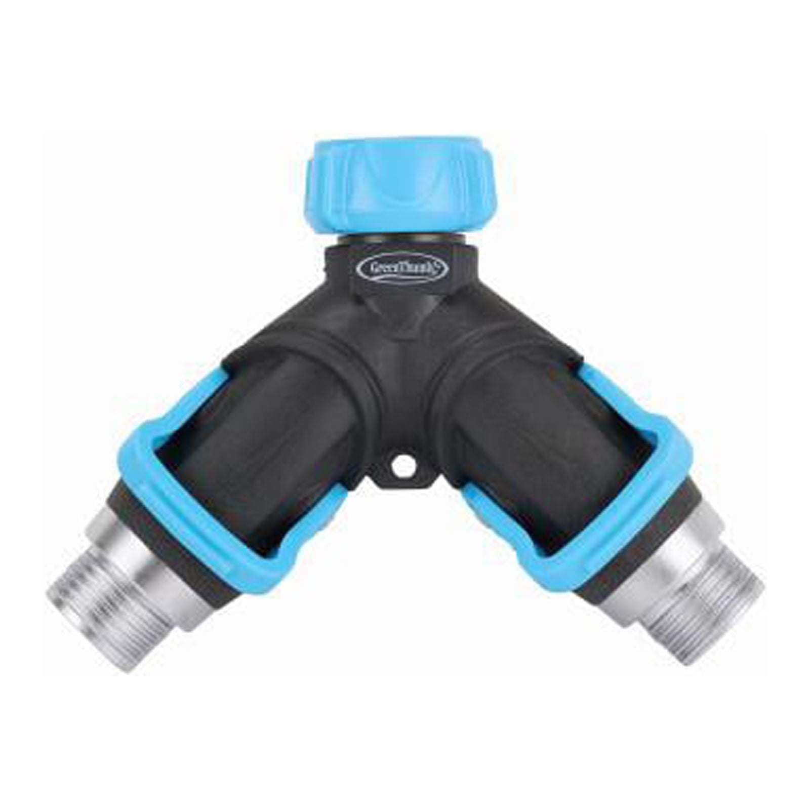 Green Thumb 356GTDI 2-Way Full-Flow Hose Y Connector, Metal - Quantity ...
