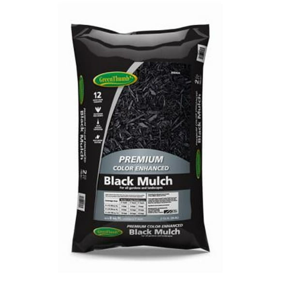 Black Mulch Bags