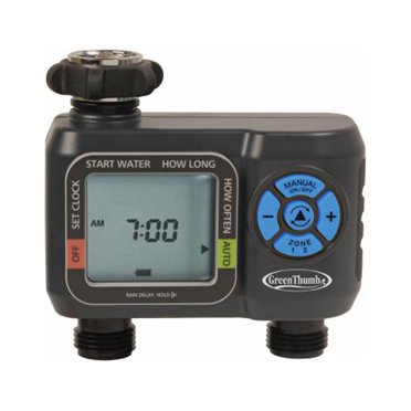 Rain Bird 12 Zone Automatic Lawn Irrigation System, Programmable Indoor ...