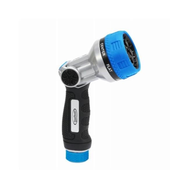 Melnor Green Thumb 7-Pattern Hose Nozzle, Thumb Control, Metal Body ...