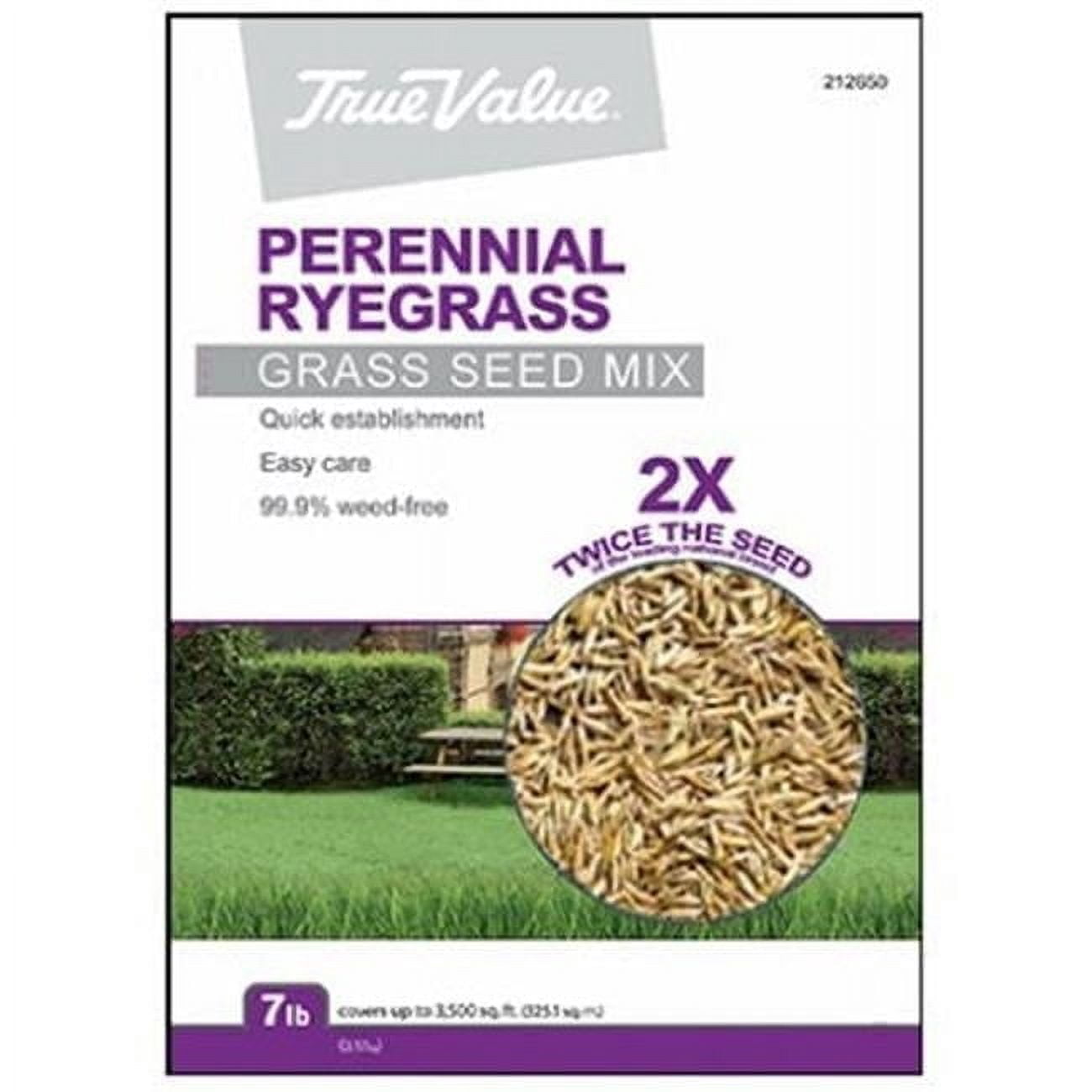 Green Thumb GVPRG7 Perennial Ryegrass Seed Mix, 7 Lbs., Covers 960 Sq ...