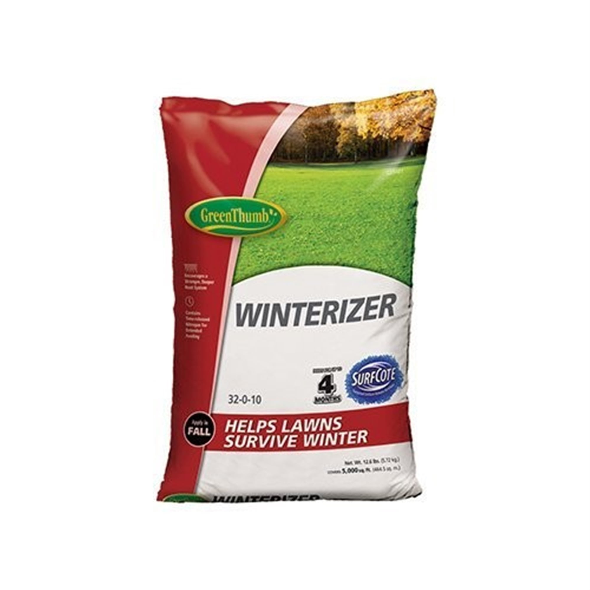 Green Thumb Winterizer Lawn Fertilizer, 32-0-10, 5M - Walmart.com