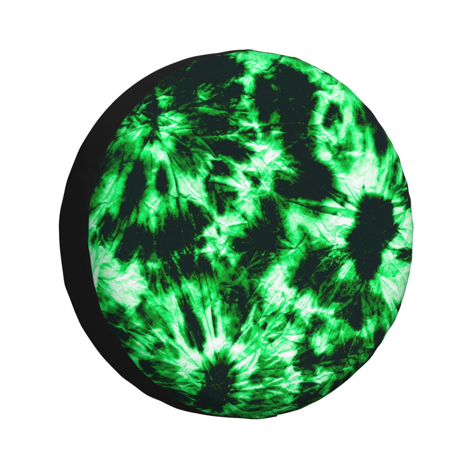 Green Tie Dye Spare Tire Cover for Trailer Camper RV Truck SUV 14 inch ...