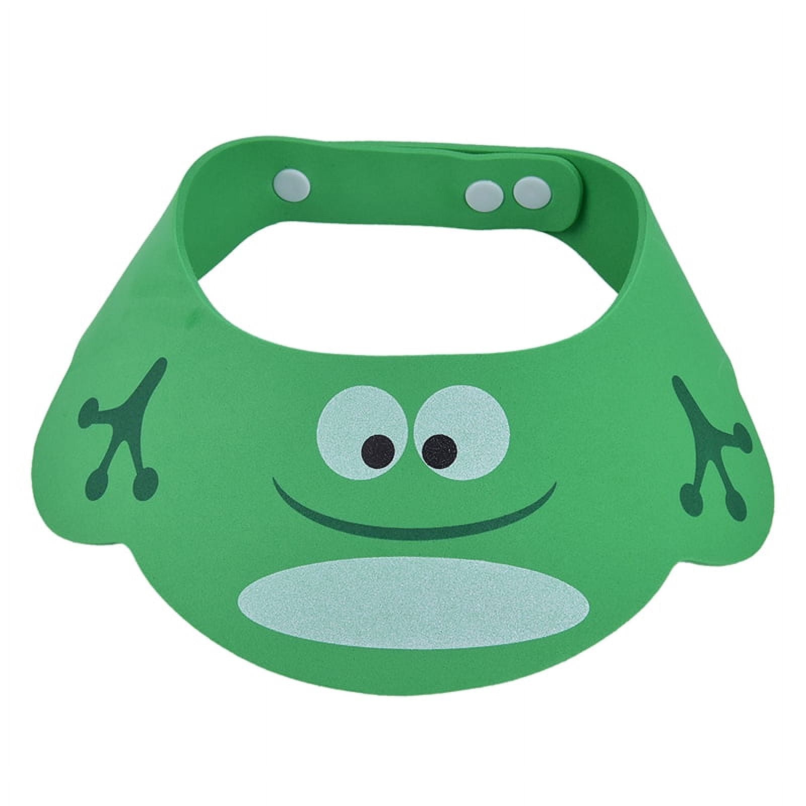 (Green) Toddler Kids Wash Hair Visor Caps Shampoo Bathing Shower Cap ...