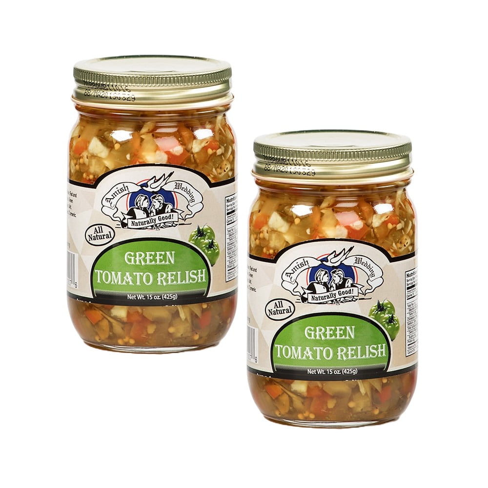 Green Tomato Relish, 2 Pack 15 ounce Jars - Walmart.com