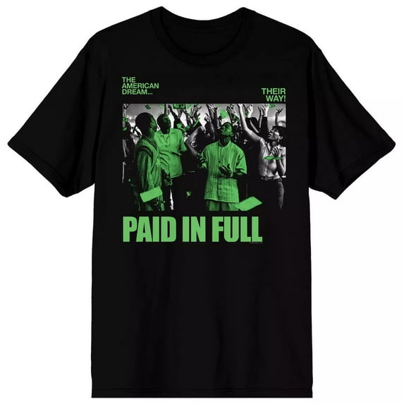 Green Tone Urban Crowd Scene Graphic Tee Retro Streetwear Photo Style ...