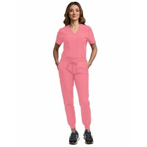 Just Love Women's Nursing Scrub Set - Six Pockets, V-Neck, Cargo Pant ...