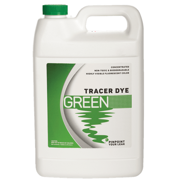 Green Tracing Dye - Highly Visible Concentrated Fluorescent Leak ...