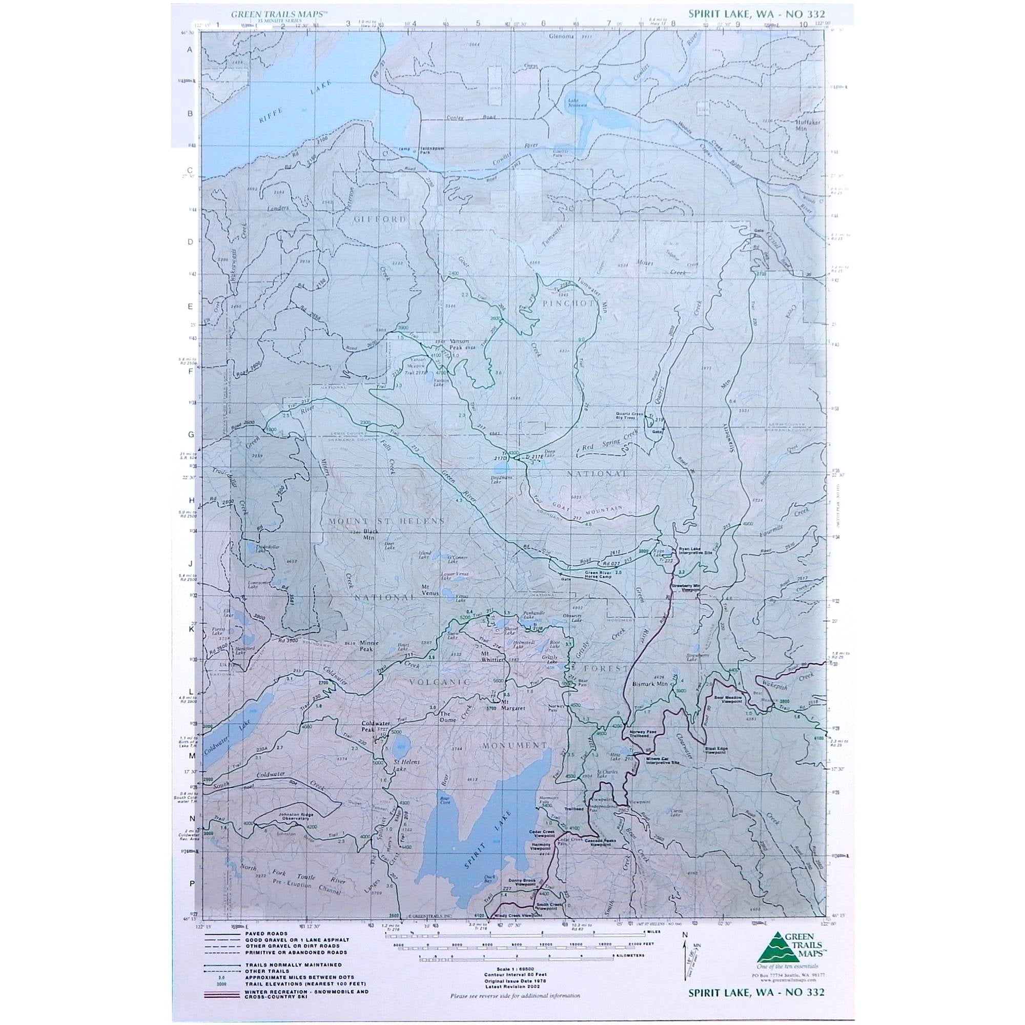 Green Trails Maps - Walmart.com