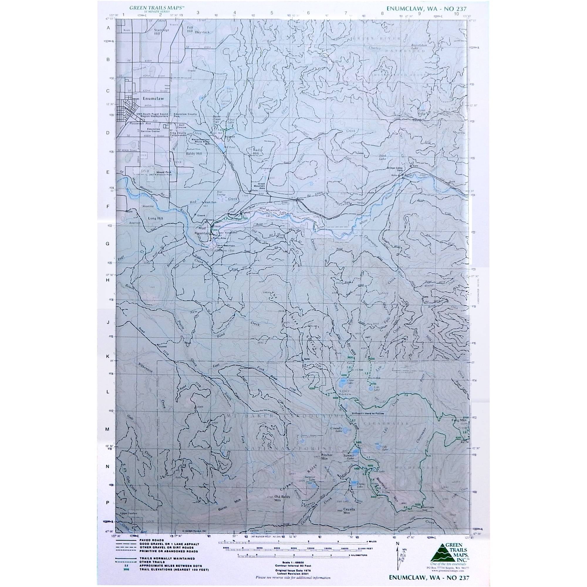 Green Trails Maps - Walmart.com