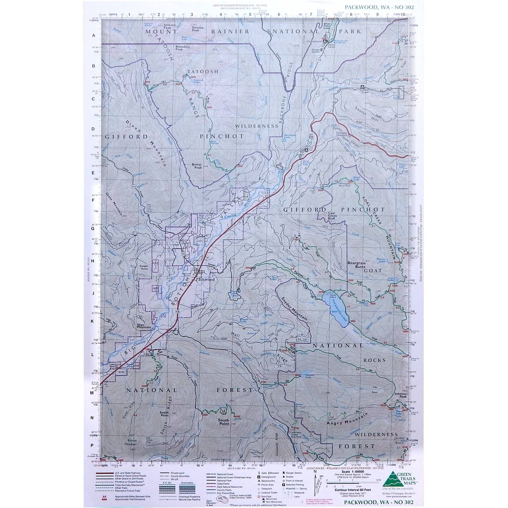 Green Trails Maps - Walmart.com