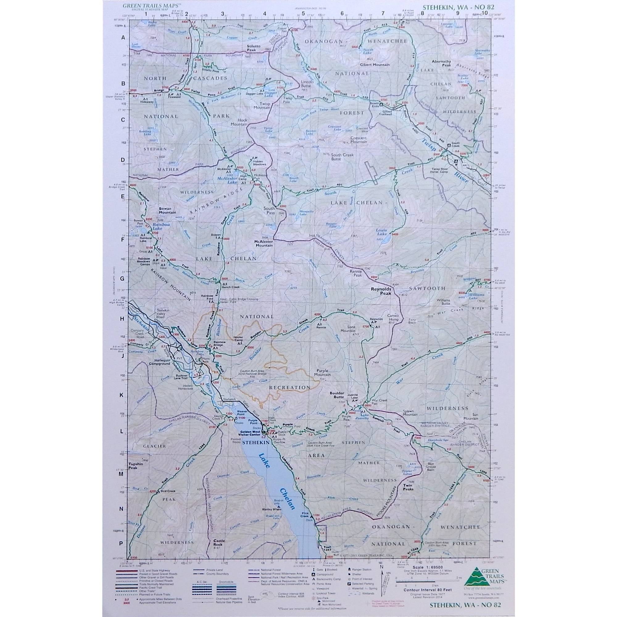 Green Trails Maps - Walmart.com