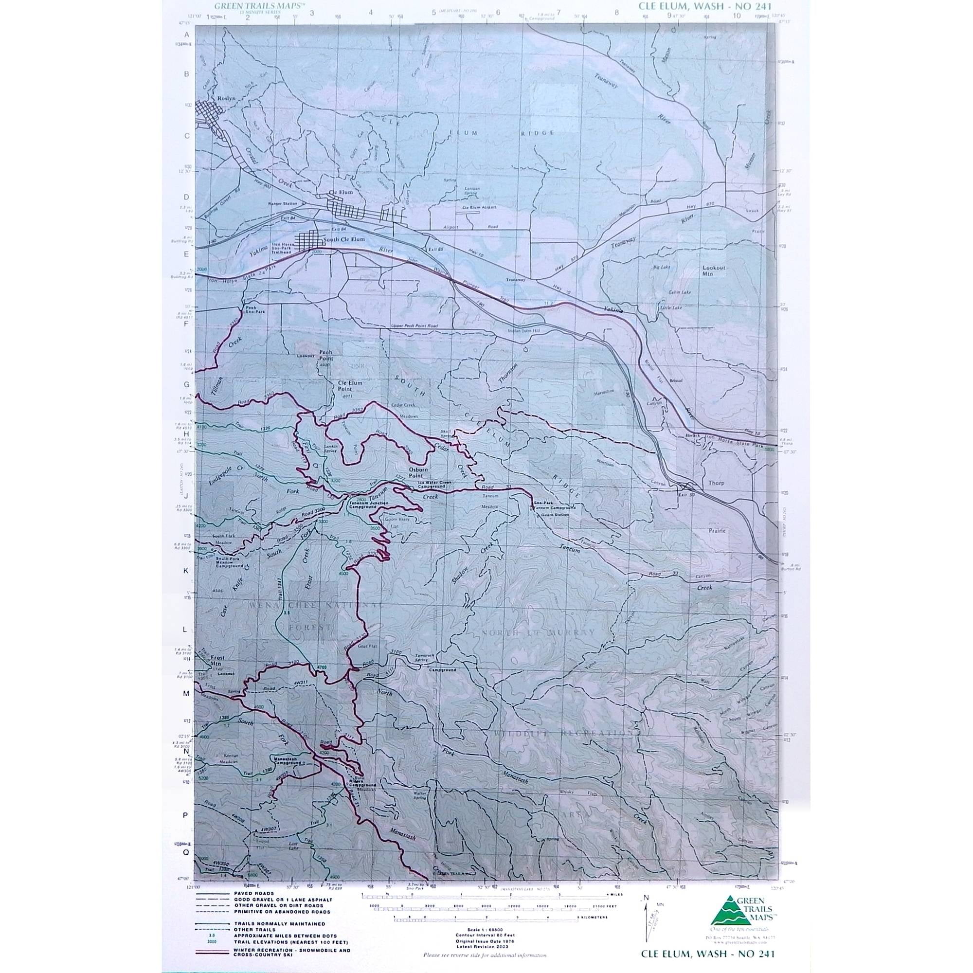 Green Trails Maps - Walmart.com